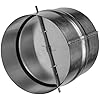 Amazon.com: Repa Market 4 Inch Backdraft Damper – Galvanized Steel ...