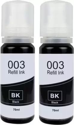 CRIBA 001/008 70ML*2 Black Ink Bottle Compatible Refill Ink for Epson ...