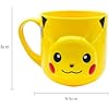 Amazon.com | Pikachu 3D Mug, Plastic Cup with Handle, 280ml: Coffee ...