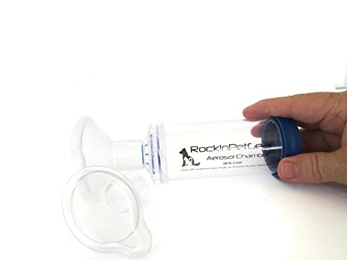 Buy Cat or Dog aerosol Inhaler Spacer Chamber To Help With Breathing ...