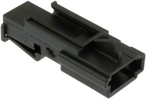 Te Connectivity Connector, Housing, Pin & Socket, Tab, 2 Position, 3 ...