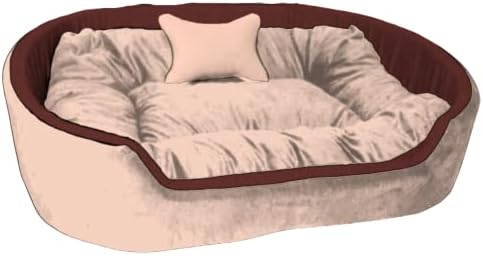 DRILLY Washable Soft Reversible Dog Bed for Small | Medium |Large ...