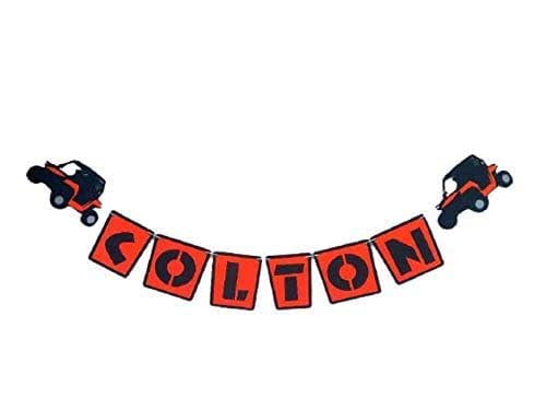 Amazon.com: RZR Adventure Awaits: Side-by-Side UTV Birthday Banner for ...