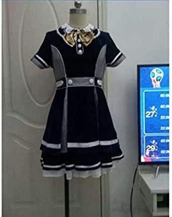 Amazon.co.jp: SNH48 Team NII Stage Dress Hitting Outfit Cosplay Costume ...