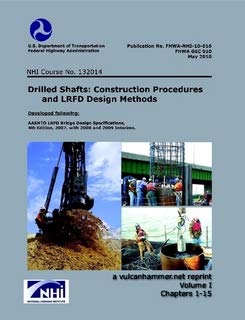 Amazon.com: Drilled Shafts: Construction Procedures and LRFD Design ...