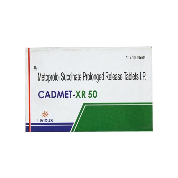 CADMET XR 50mg - Strip of 10 Tablets : Amazon.in: Health & Personal Care