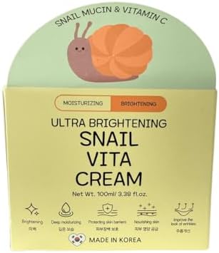 Amazon.com: BONNY HILL SNAIL VITA Cream, Korean Skincare, Revitalizing ...