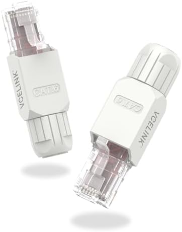 Amazon.com: Cable Matters 6-Pack Tool-Free Shielded Cat6a / Cat6 RJ45 ...