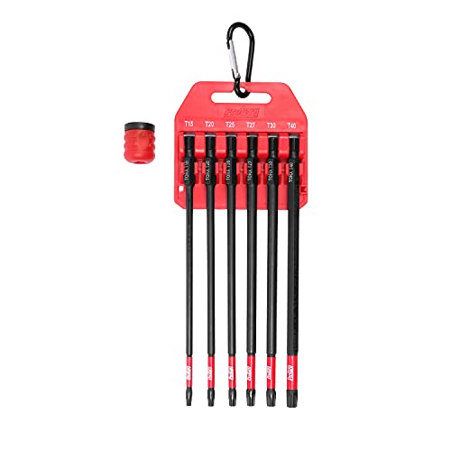 Snapklik.com : Protorq Long Impact Bit Set, TORX, 6-Inch Length, 6-Piece
