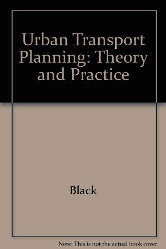 Amazon.com: Urban Transport Planning: Theory and Practice ...