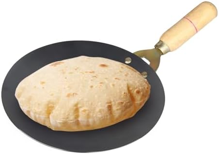 Buy RBY Heavy Base Pure Iron Tawa for Roti Chapati & All Indian ...