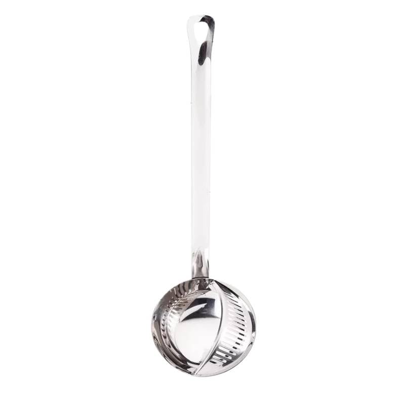 Amazon.com: Rodsware Stainless Steel Soup Ladle with Detached Strainer ...