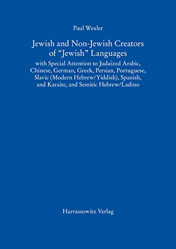 Amazon.com: Jewish and Non-Jewish Creators of 'Jewish' Languages: With ...