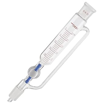 JRLGD 25ml Pressure Equalizing Addition Funnel Graduated Dropping ...