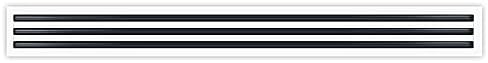 36" Linear Slot Diffuser - (2 Slot) Double Slot - White Decorative Air ...