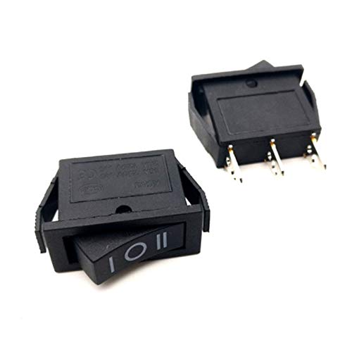 Amazon.com: 50pcs On/Off/On Rectangle Rocker Switch 3 Position Car ...