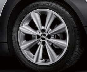 MINI Genuine Light Alloy Wheel Rim Silver 7J 17" ET 48 Fits R57 ...
