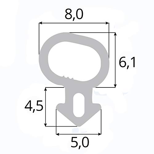 DQ-PP Window Seal | Black | 10 Metres | S-232 Panorama | PVC Window ...