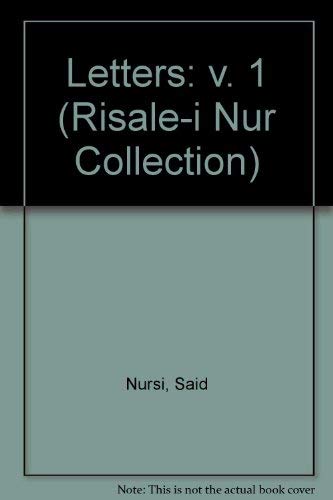 Amazon | Letters: v. 1 (Risale-i Nur Collection) | Nursi, Said, Unal ...