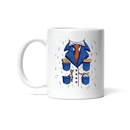 Amazon.com: Train Ticket Inspector Costume Perfect Gift for Railroad ...