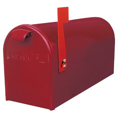 Red Residential Mailboxes