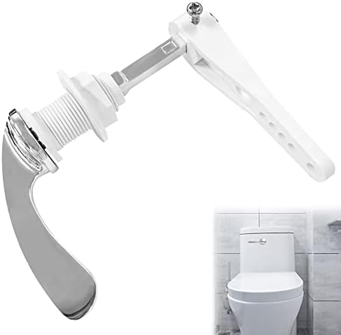 CAEEKER Toilet Flush Handle, Alloy Cistern Lever Handle Universal ...