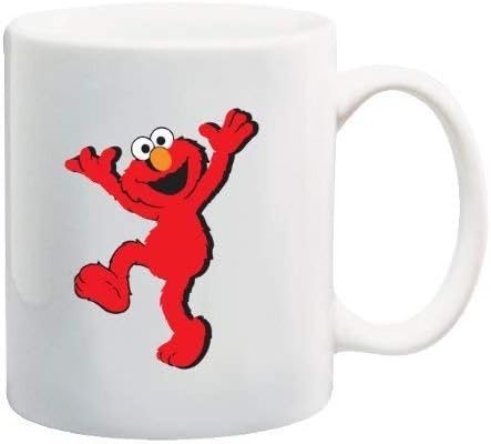 Muppet Elmo from Sesame Street Coffee Mug Classic Cartoon Souvenir 11 ...