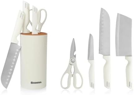 Amazon.com: Generic BCB Kitchen Knife Set - 5 Piece Stainless Steel Set ...