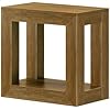 Amazon.com: Plank+Beam Modern Rectangular Side Table with Shelf, 25 ...