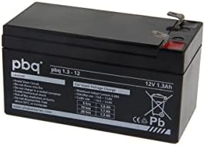 Blei-Akku PBQ 1.3-12, 12 Volt, 1,3 Ah: Amazon.de: Elektronik & Foto