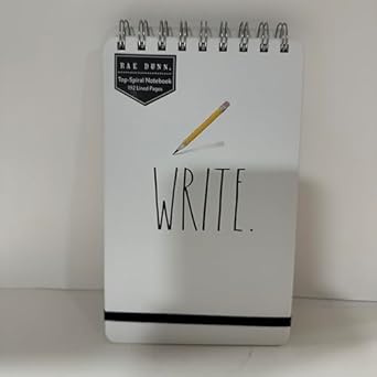 Rae Dunn WRITE Notebook - 192 Pages: 3183304112345: Amazon.com: Office ...