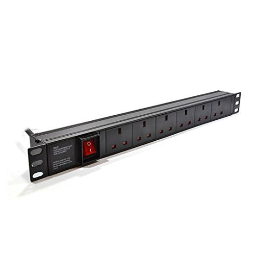 Buy Dynamode 6 Way PDU Extension Lead- 13A Multi Plug Switched Power Distribution Unit (PDU ...