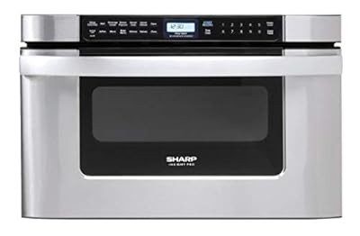 Sharp KB-6524PS 24-Inch Microwave Drawer Oven, 1.2 cu. ft., Stainless ...