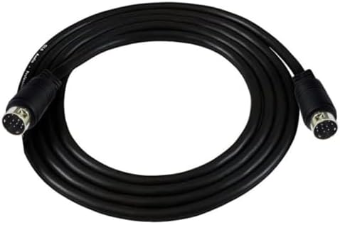 Amazon | 1/2/3m Mini Din 9pin Male To 9pin Male Extention Audio Adapter ...