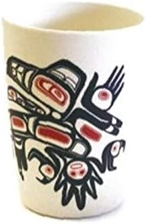 Amazon.com | Native Northwest Running Raven Bamboo Cup: Mixed Drinkware ...