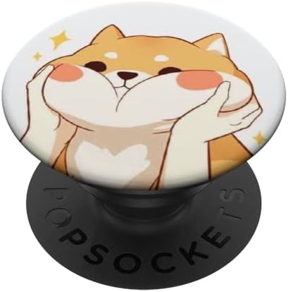 Amazon.com: Pinching Cute Cartoon Shiba Inu Cheeks Gift For Teen Girls ...