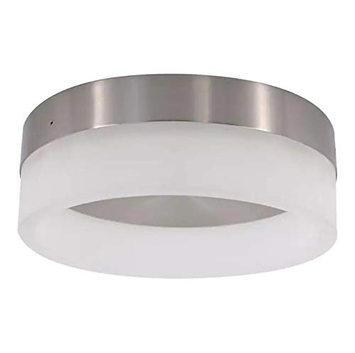 ORIGIN 21 Style Selections Lynnpark Flush Mount Ceiling Light 12-in ...