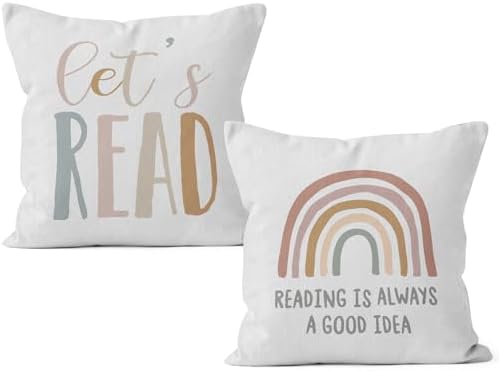Amazon.com: ISANOU Nursery Classroom Cozy Corner Throw Pillow Covers ...