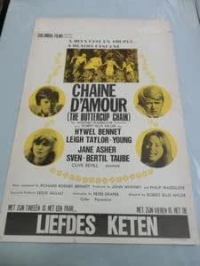 Amazon.co.jp: The Buttercup Chain きんぽうげ 当時モノ ポスター 70s イギリス映画 Robert ...