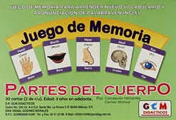 Amazon.com: Memory game parts of the body: 9785383600498: GCM ...