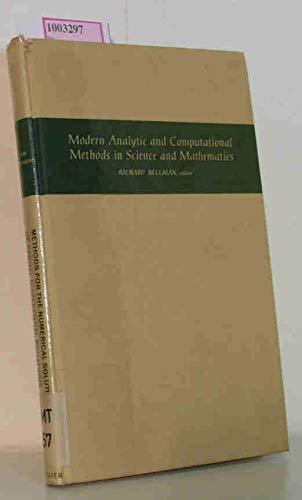 Methods for the Numerical Solution of Partial Differential Equations ...