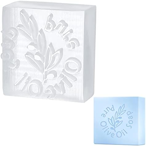 Amazon.com: CRASPIRE Handmade Soap Stamp Pure Olive Oil Soap Acrylic ...