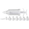 Amazon.com: Chef Craft Select Plastic Icing Syringe, 10 inch, White and ...