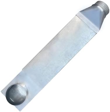Amazon.com: OCZWV UD48S 4" Dryer Vent Space Saver Aluminun Venting Duct ...