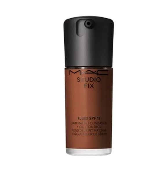 Amazon.com : MAC Studio Fix Fluid Broad Spectrum SPF 15 24Hr Matte ...