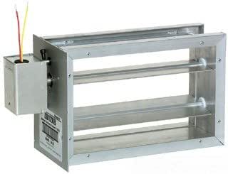 16"X20" Rectangular Parallel Blade Damper: Industrial Hvac Components ...