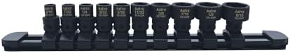 Astro Tools 78314 14-Piece 3/8" Drive Low Profile Nano Impact Sockets ...