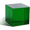 Amazon.com: QFkris 2.2inch Crystal Glass Cube Prism Paperweight,Optic ...