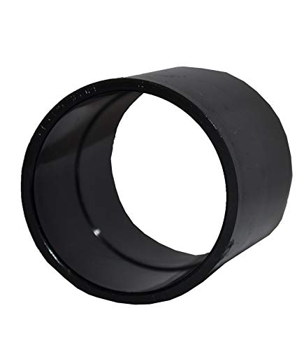 Pack of 5 – Solvent Weld 32mm Waste Pipe Coupling – Black – BigaMart