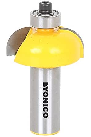 YONICO Cove Router Bits Edge Forming 3/8-Inch Radius 1/2-Inch Shank ...